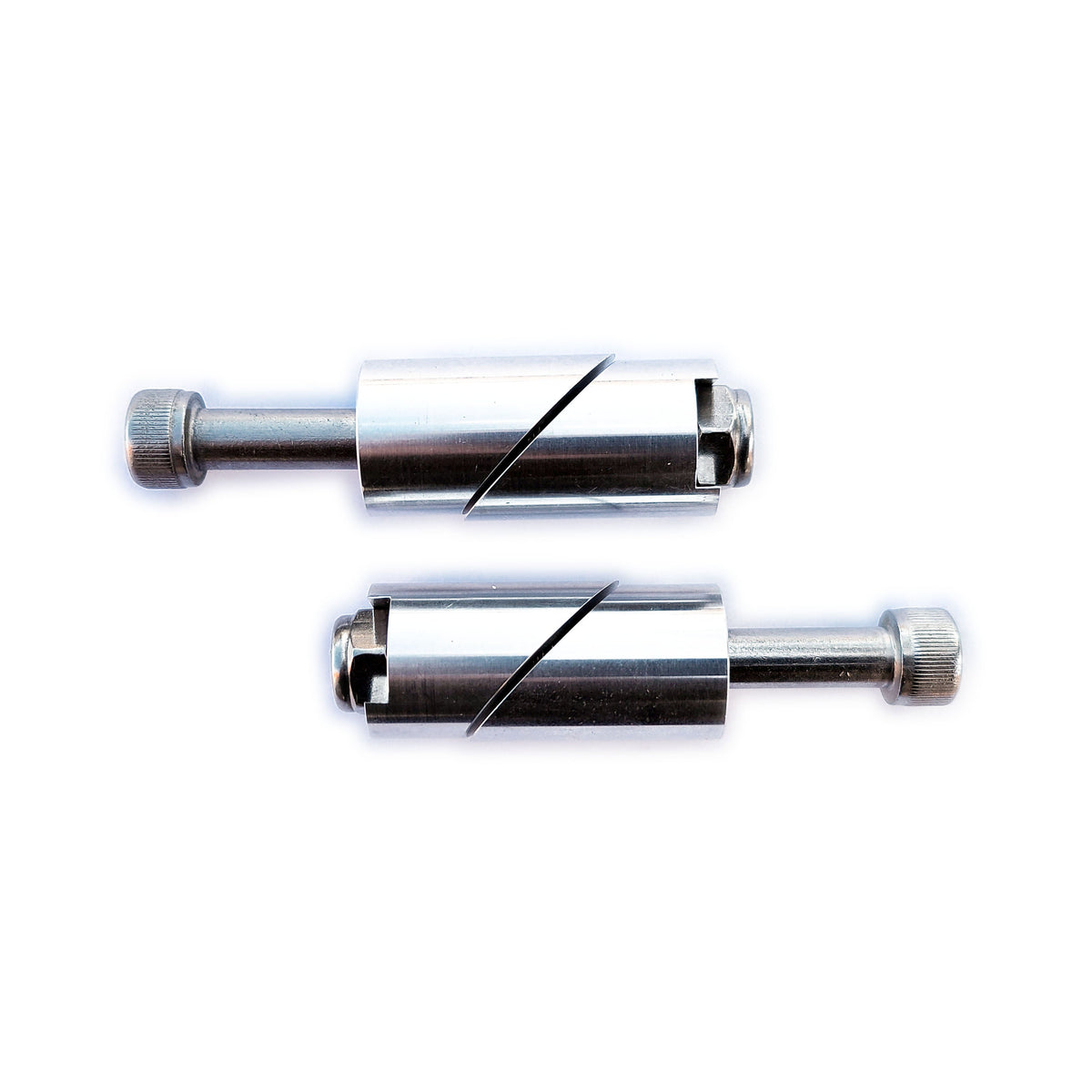 1" Handlebar Threaded Clamp Bungs for Bar End Mirrors & Weights for ...